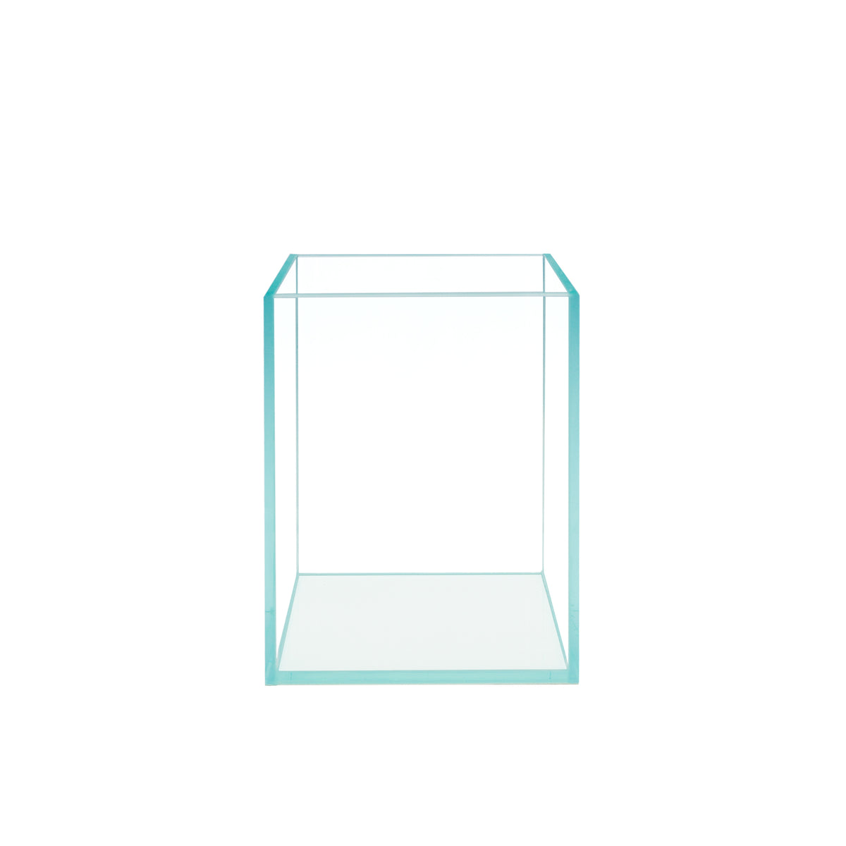 1.2 Gallon Nano Tall Rimless Frameless All Glass Aquarium, Low iron Ri ...